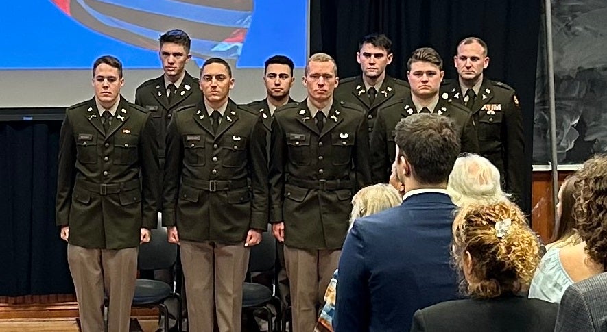 Commissioning Ceremony Spring 2024 | Army ROTC Golden Buffalo Battalion ...