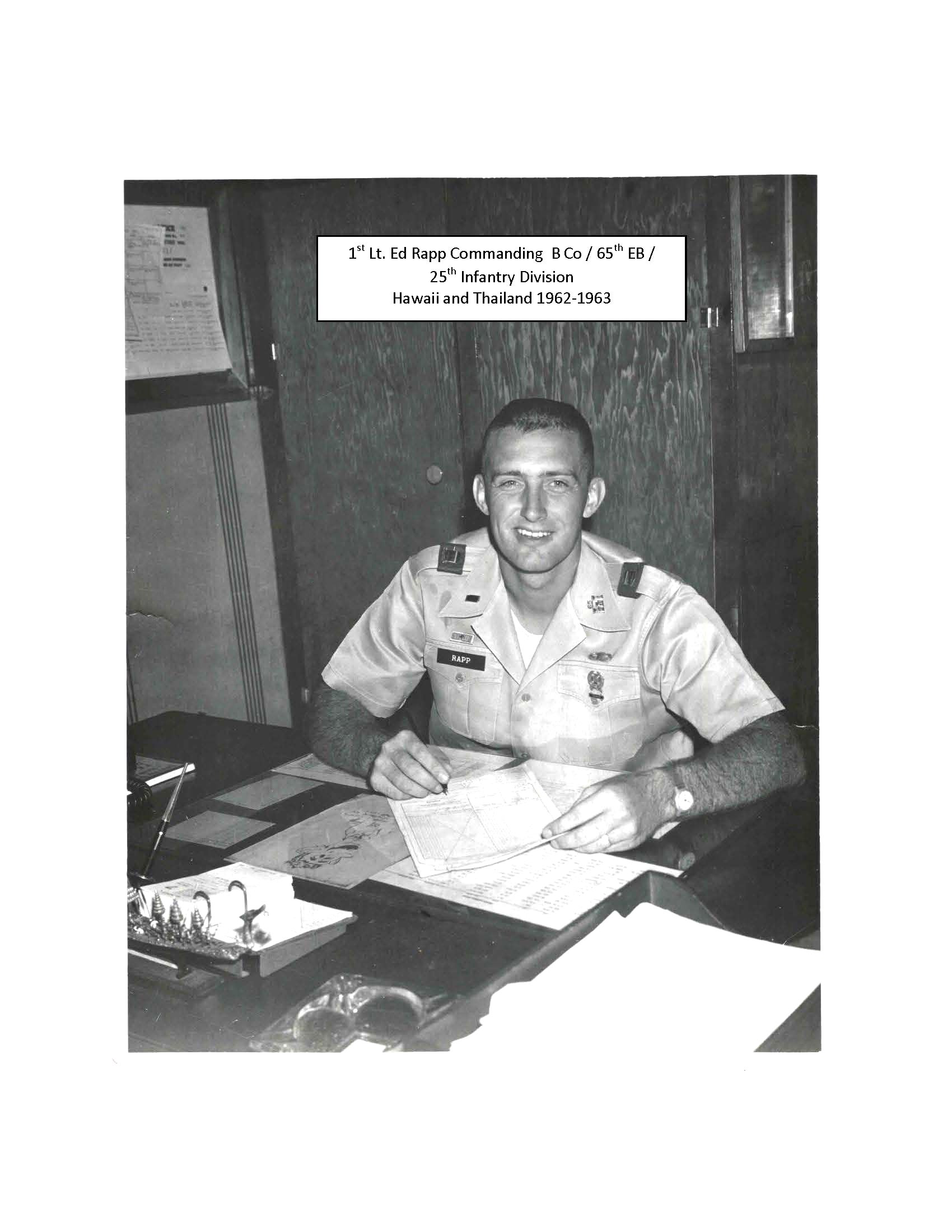 Edward G. Rapp P.E. | Army ROTC Golden Buffalo Battalion | University ...