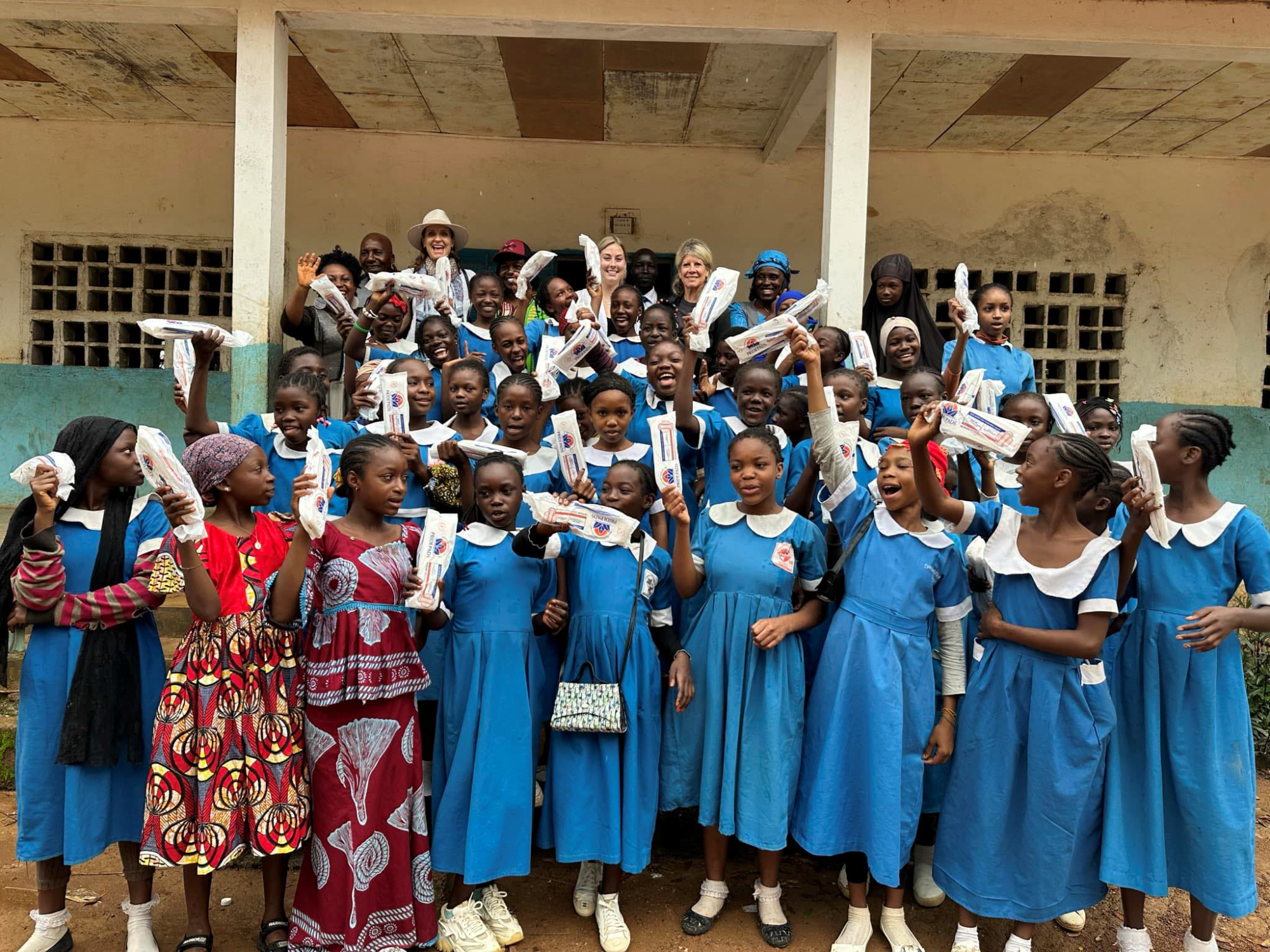 Reducing gender inequality, one biodegradable menstrual pad at a time ...