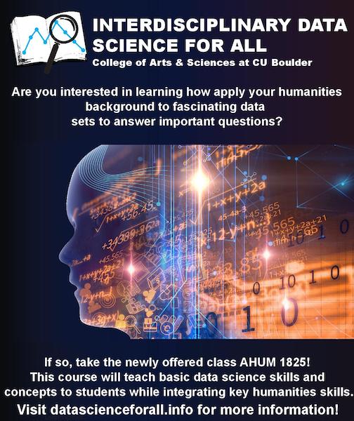 New Interdisciplinary Data Science for All course! | Arts & Sciences ...