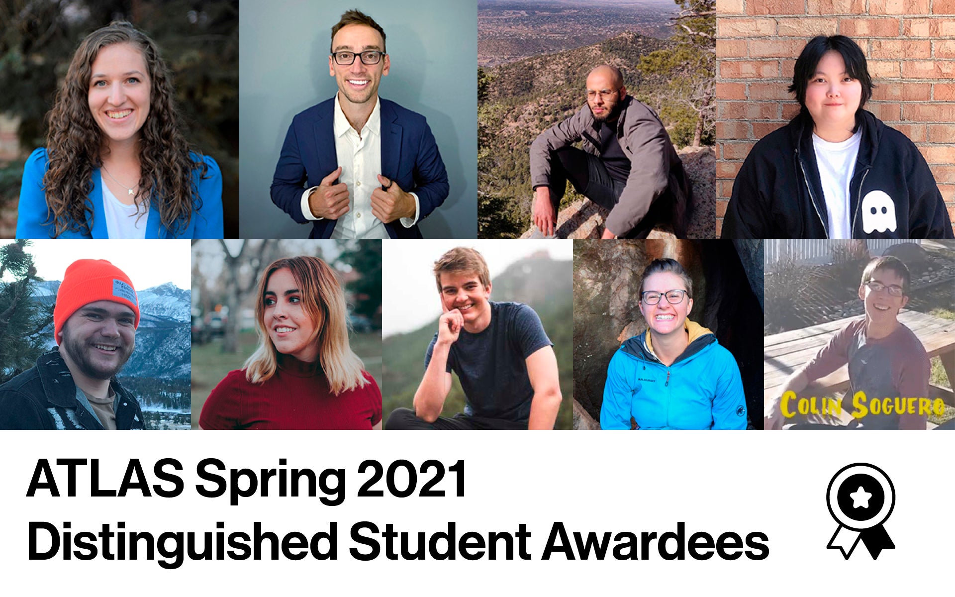 Spring 2021 ATLAS Student Awards | The ATLAS Institute | University of ...
