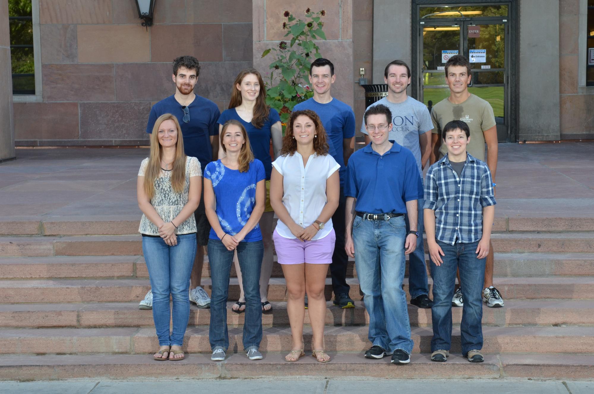 2013 Incoming Ph.D. Class | Biochemistry | University of Colorado Boulder