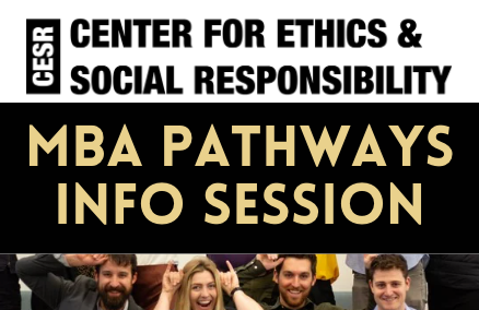 CESR MBA Pathways Info Session | Leeds School of Business | University ...