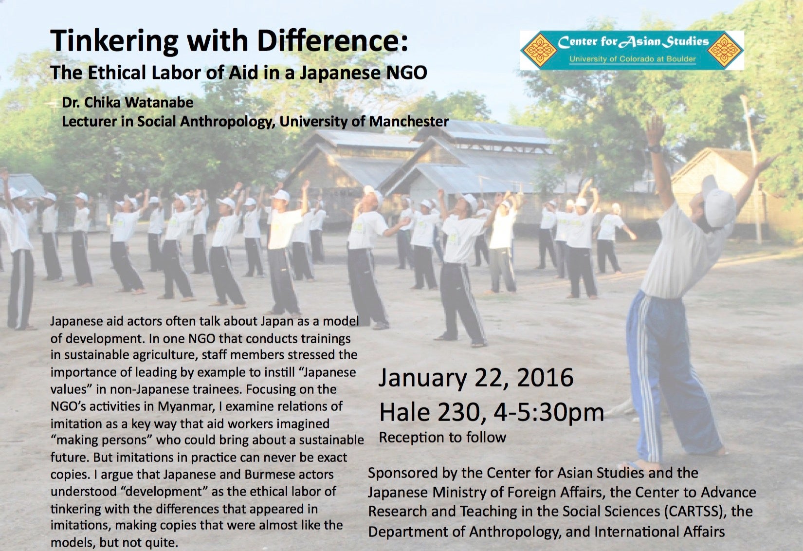 Tinkering with Difference: The Ethical Labor of Aid in a Japanese NGO ...