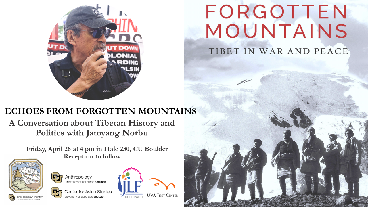 Echoes from Forgotten Mountains: A Conversation about Tibetan History and Politics with Jamyang ...