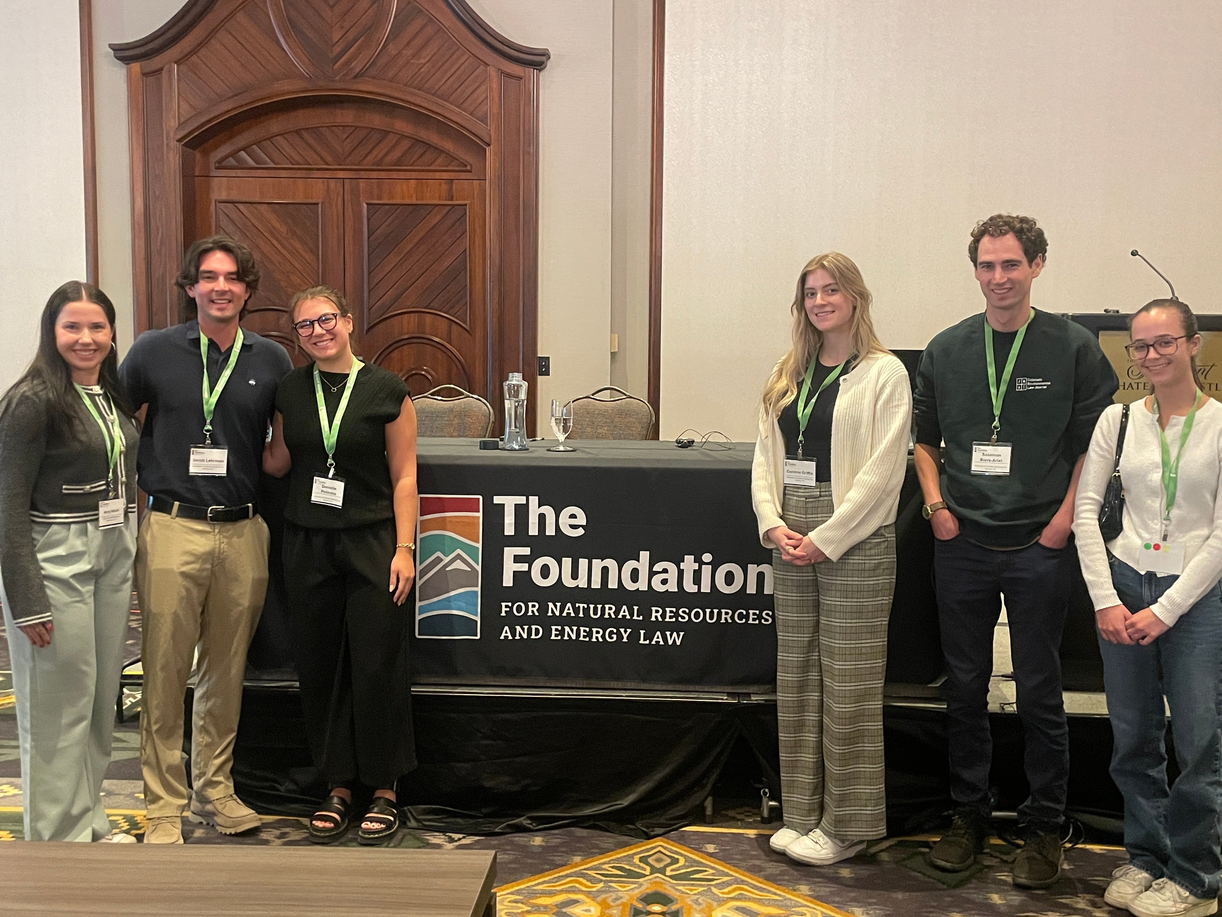 Colorado Law Students Attend the 71st Annual Natural Resources and ...