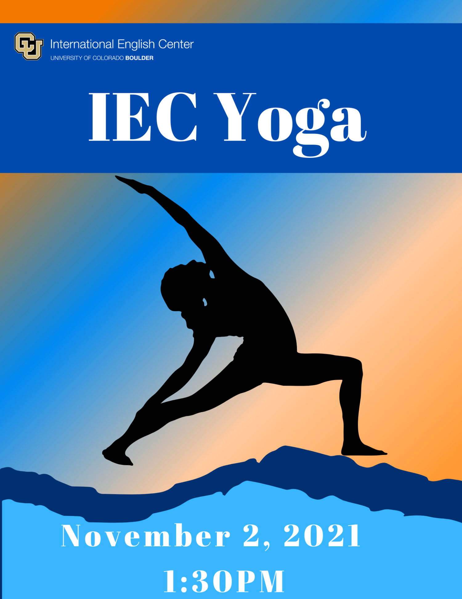 IEC Yoga | International English Center | University of Colorado Boulder