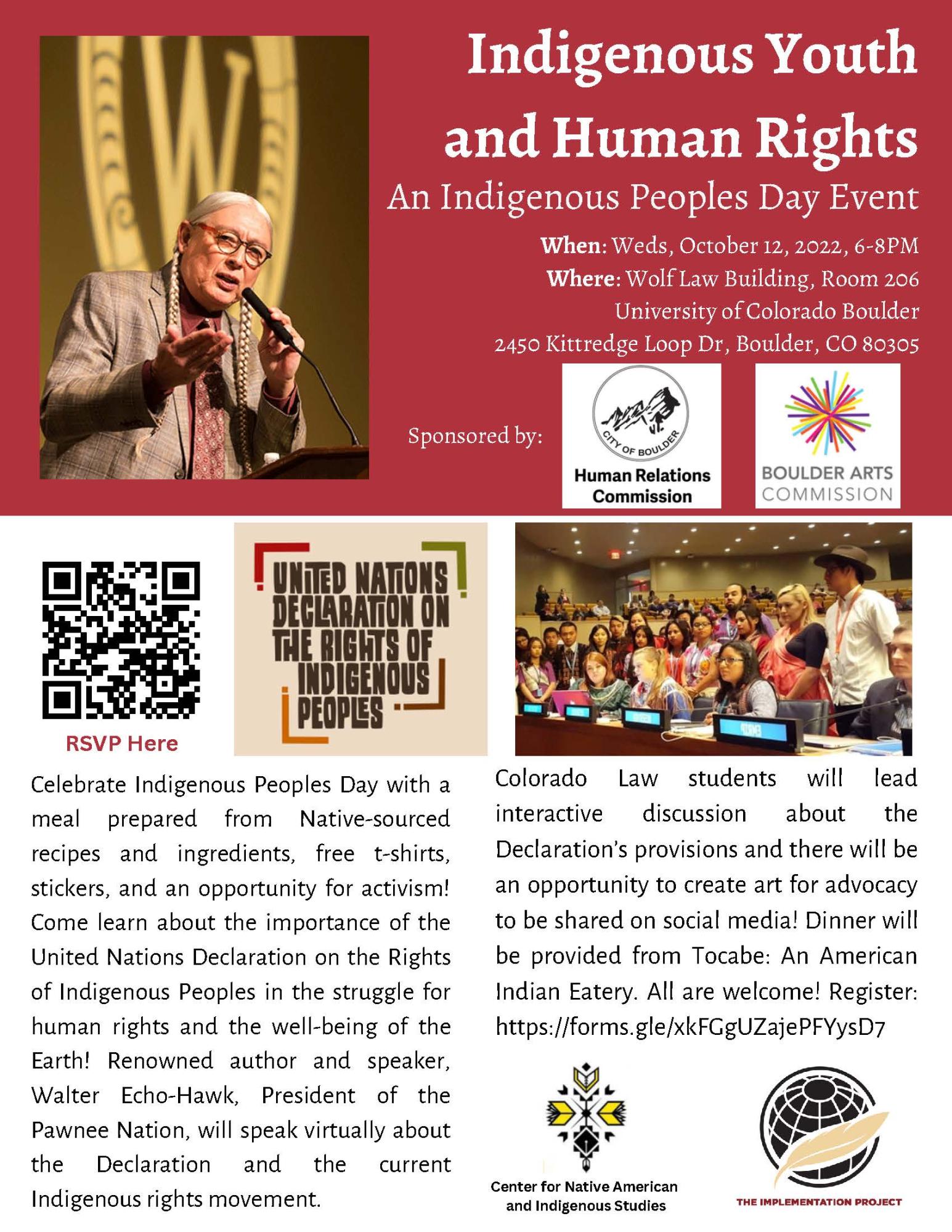 Indigenous Youth and Human Rights, An Indigenous Peoples Day Event on ...