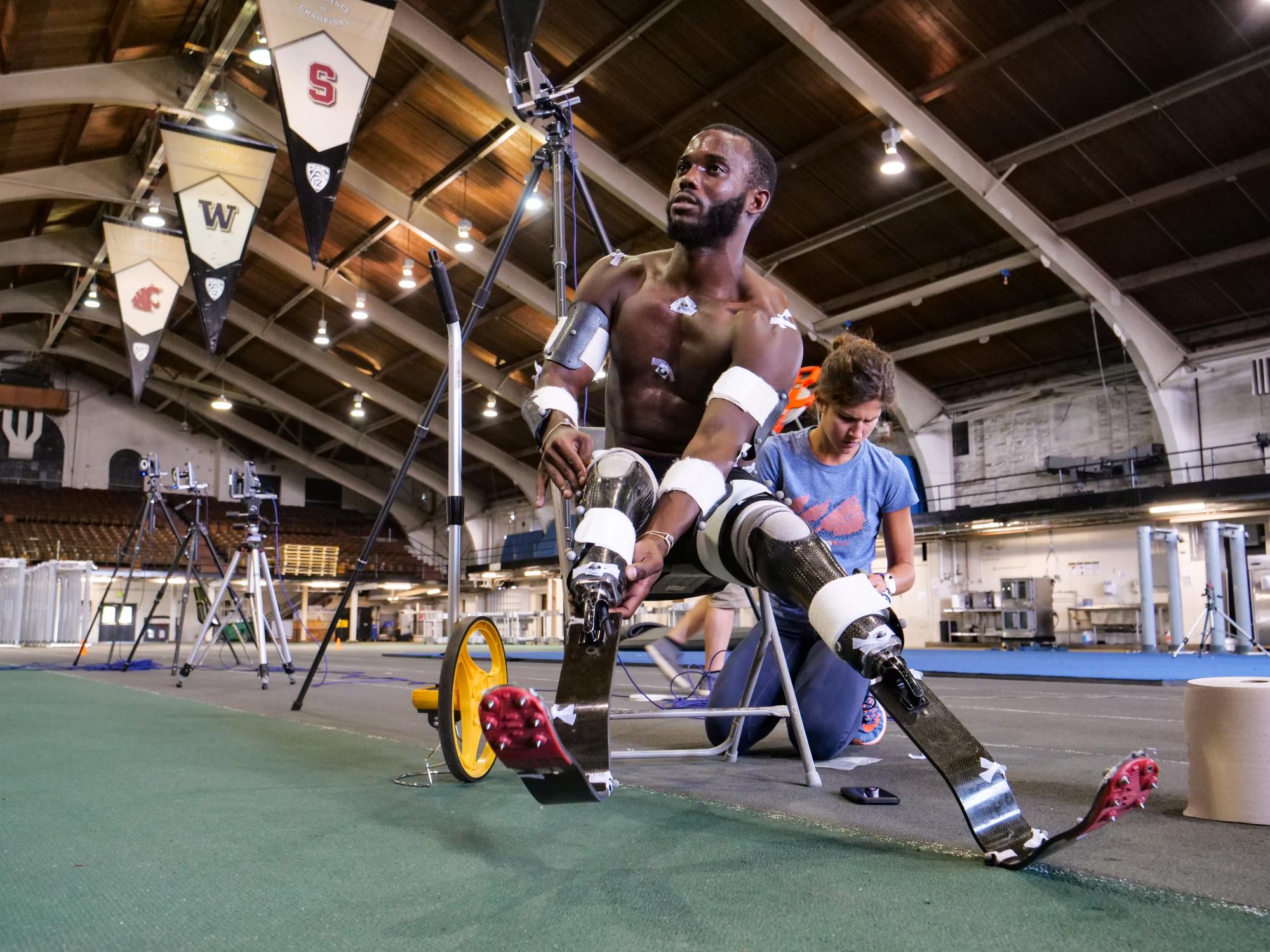 Paralympic Medalist Blake Leeper Runs at CU | Alumni Association ...