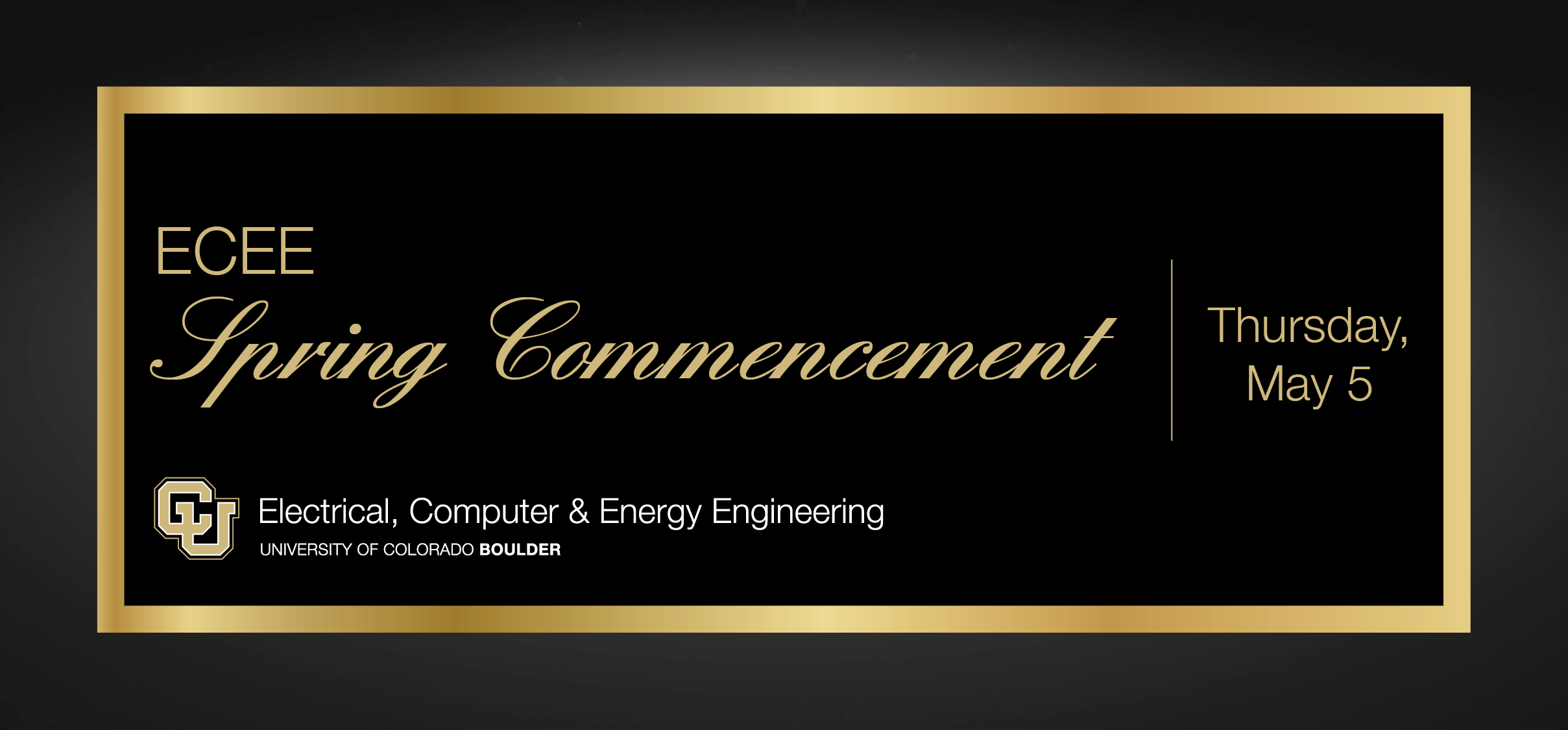 Department Graduation Ceremony | Electrical, Computer & Energy ...