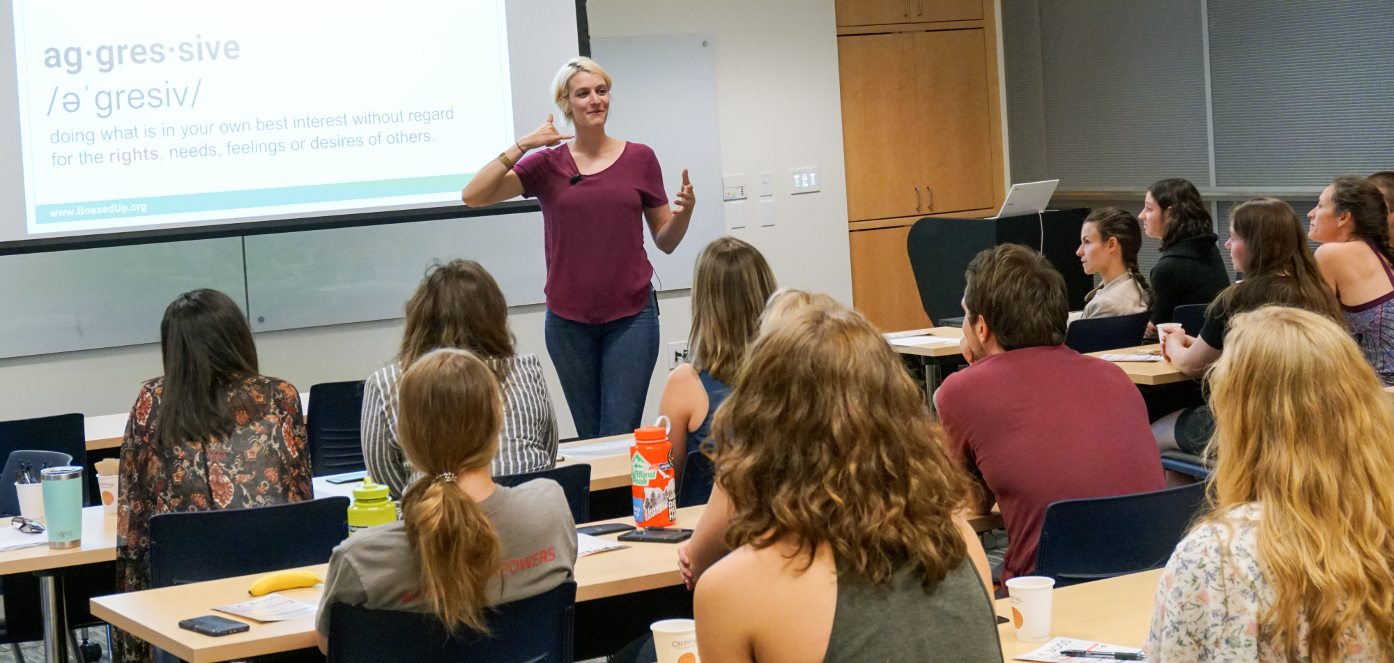 Aries shares tools for powerful communication to CU women in STEM ...