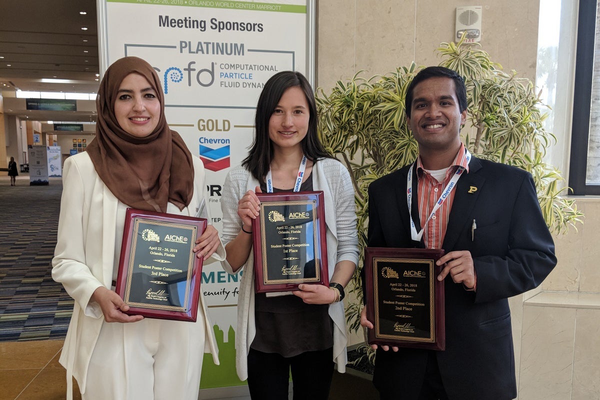 O'Toole aces chemical engineering graduate poster competition | College ...