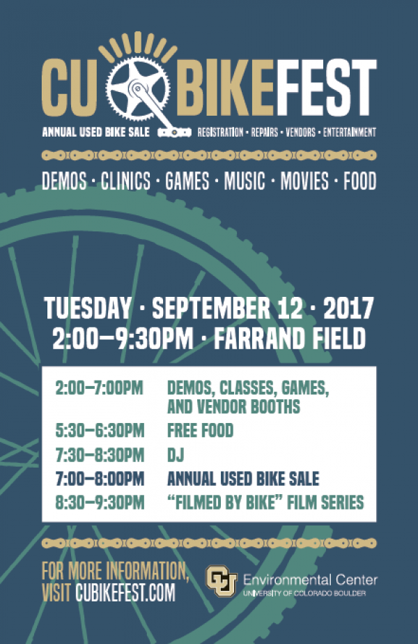 CU Bike Fest | Environmental Engineering Program | University of ...
