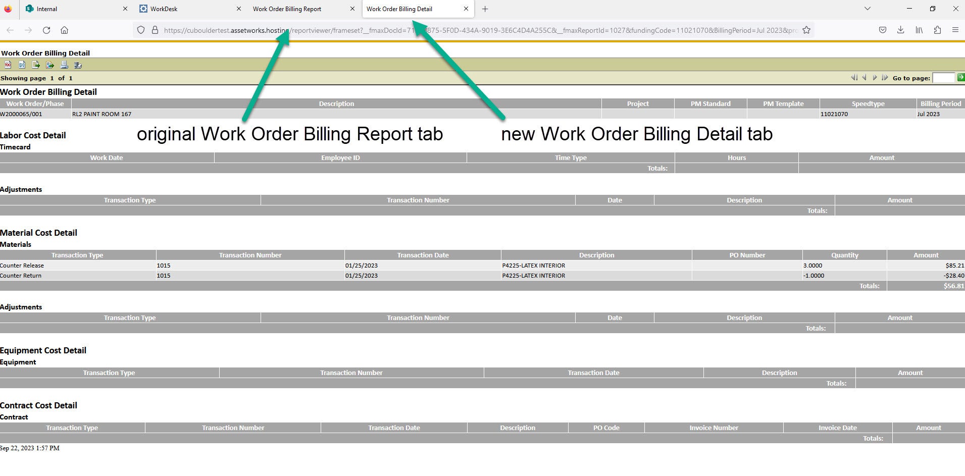 AiM Work Order Billing Instructions | Facilities Management | University of Colorado Boulder