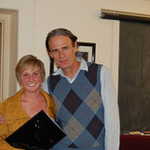 Prof. Gordon receives recognition award | Humanities | University of ...