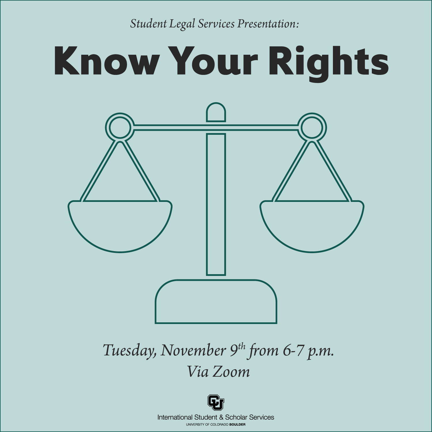 Nov 9: Know Your Rights - Student Legal Services Presentation ...