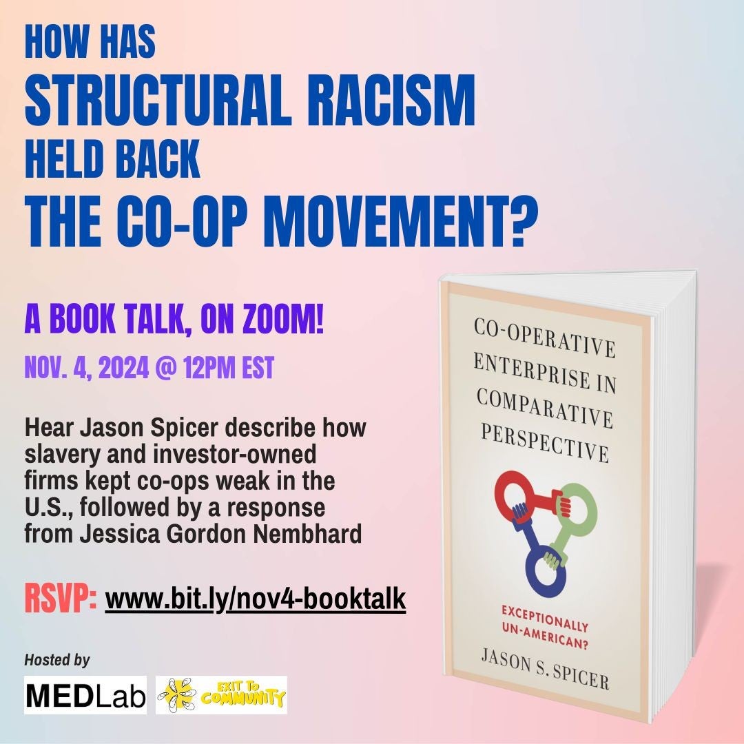 How Has Structural Racism Held Back the Co-op Movement? | Media ...