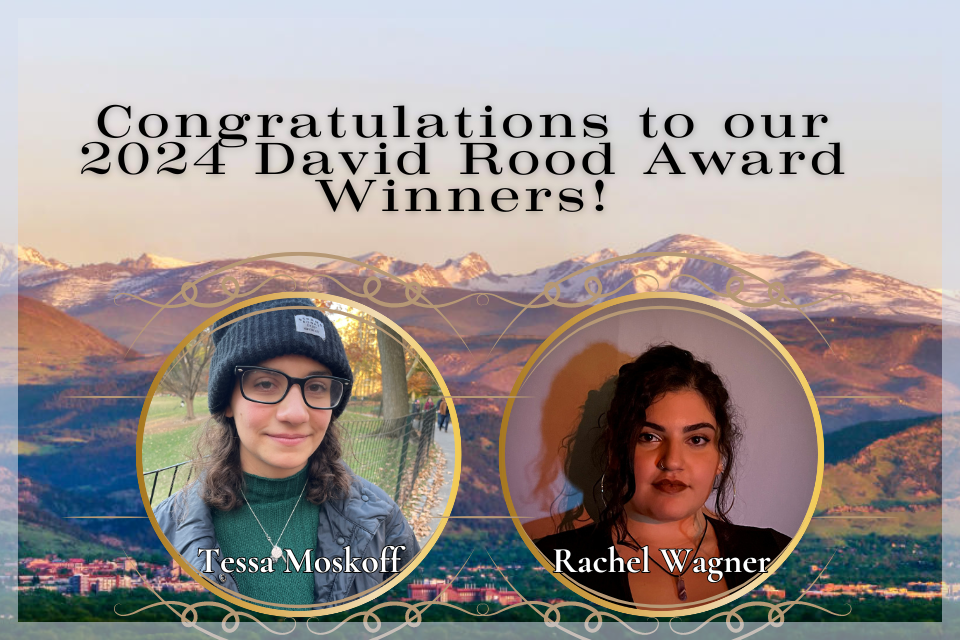 Tessa Moskoff and Rachel Wagner awarded 2024 David Rood Linguistics ...