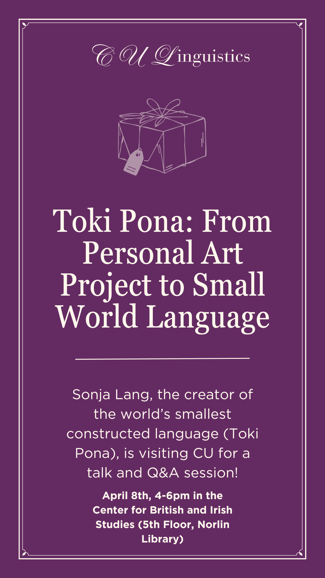Roundtable with Sonja Lang: "Toki Pona: From Personal Art Project to ...