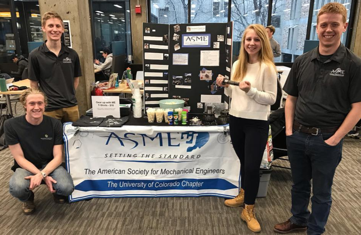 ASME gaining momentum at CU Boulder | Paul M. Rady Mechanical ...