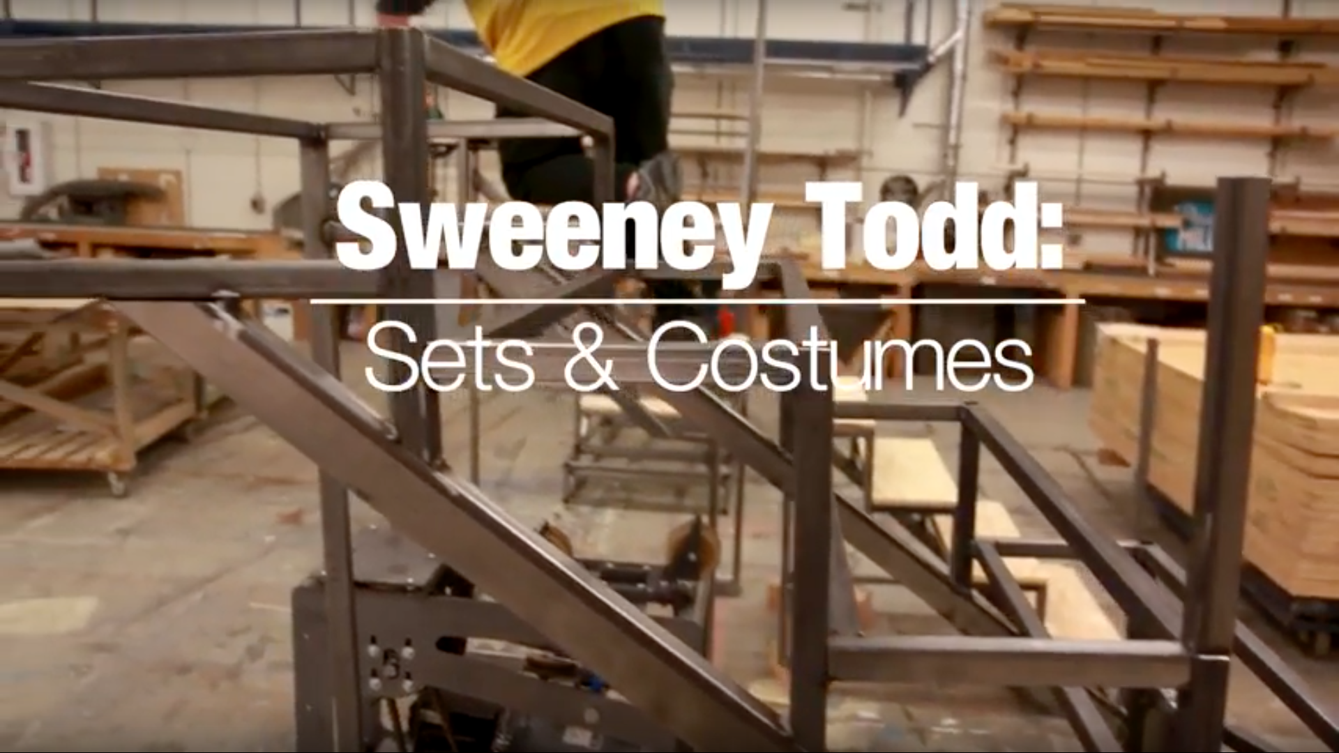 Sweeney Todd: Sets and Costumes | College of Music | University of ...
