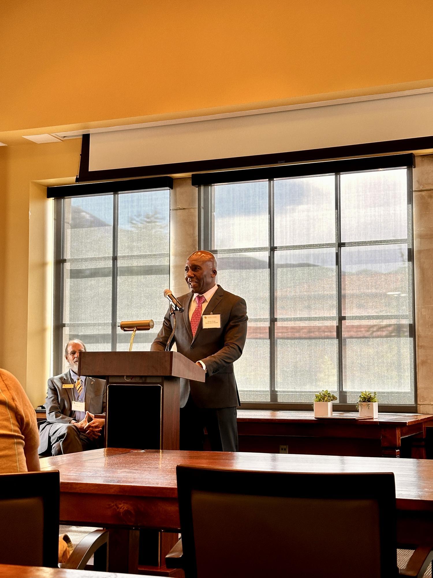 Ajume Wingo Receives Thomas Jefferson Award | Philosophy | University ...