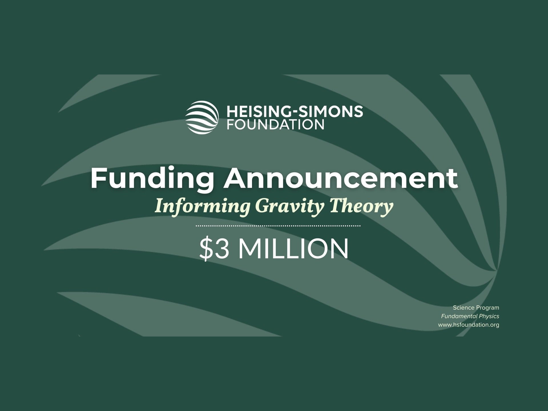CU Boulder physics faculty and JILA fellows awarded Heising-Simons ...