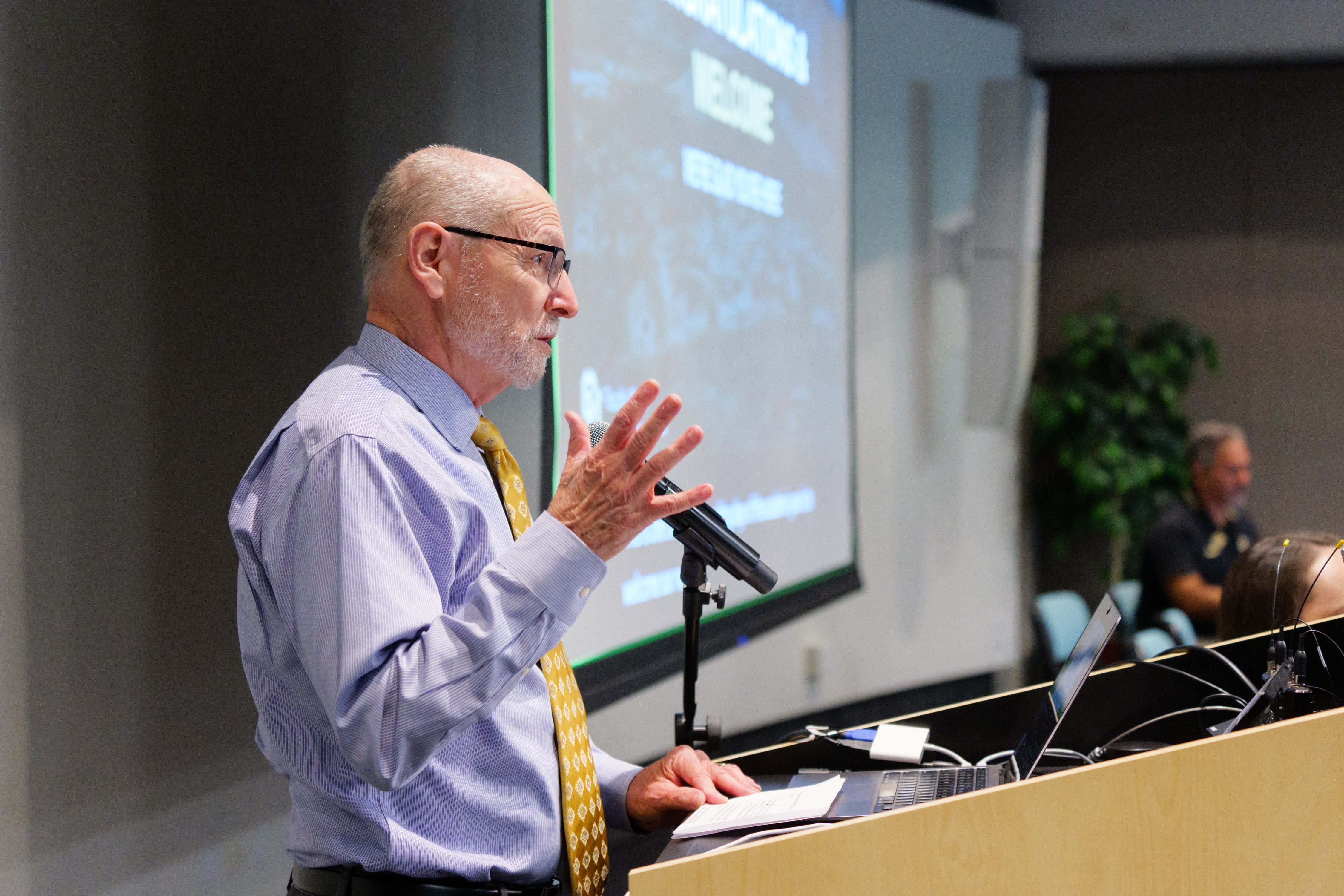 Provost Russ Moore addresses faculty assembly for final time | CU ...