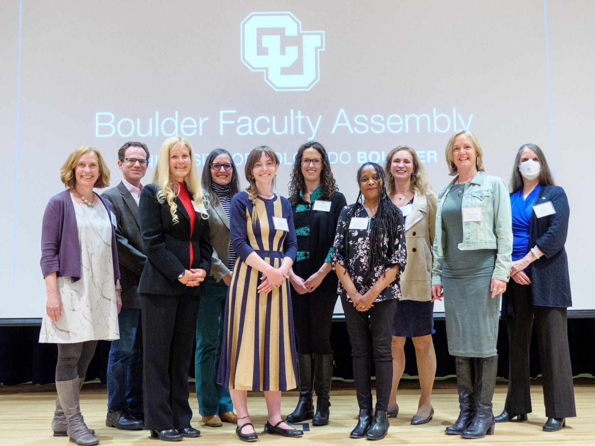 Faculty awardees recognized for advancing CU Boulder, the academy | CU ...