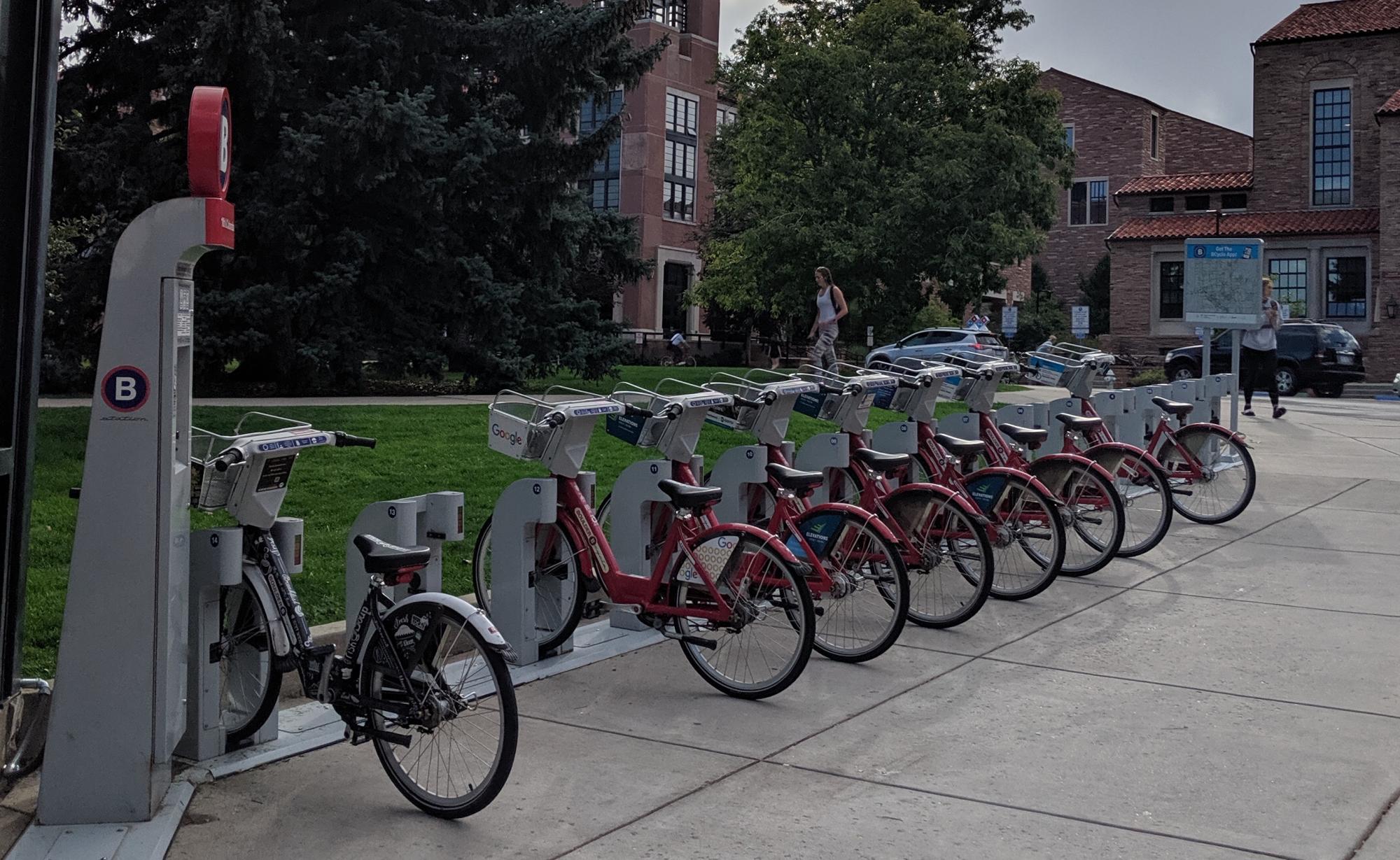 B Cycle adds 3 new stations on campus | CU Boulder Today | University ...