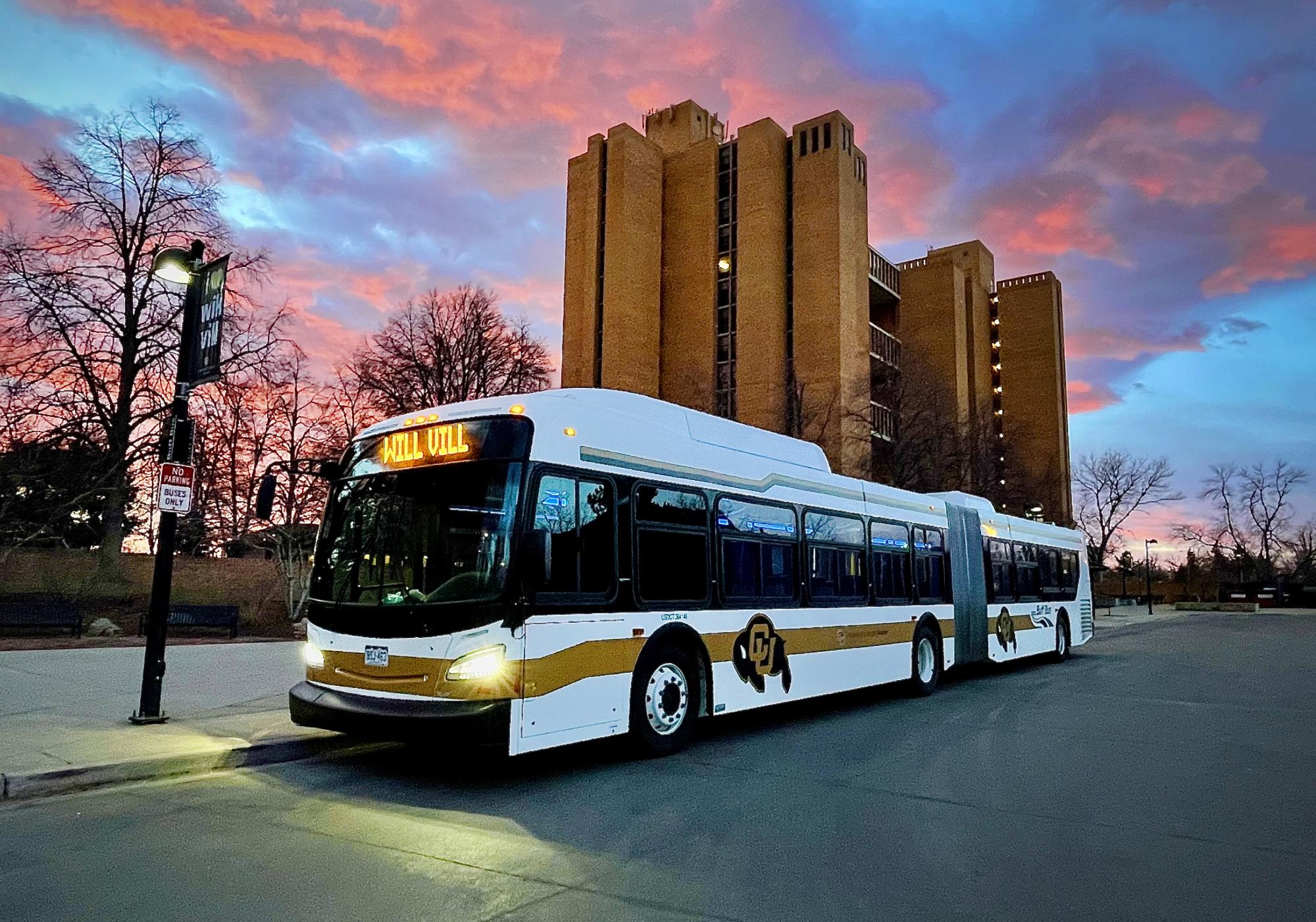 Buff Buses to run on modified schedule for Fall Welcome | CU Boulder ...