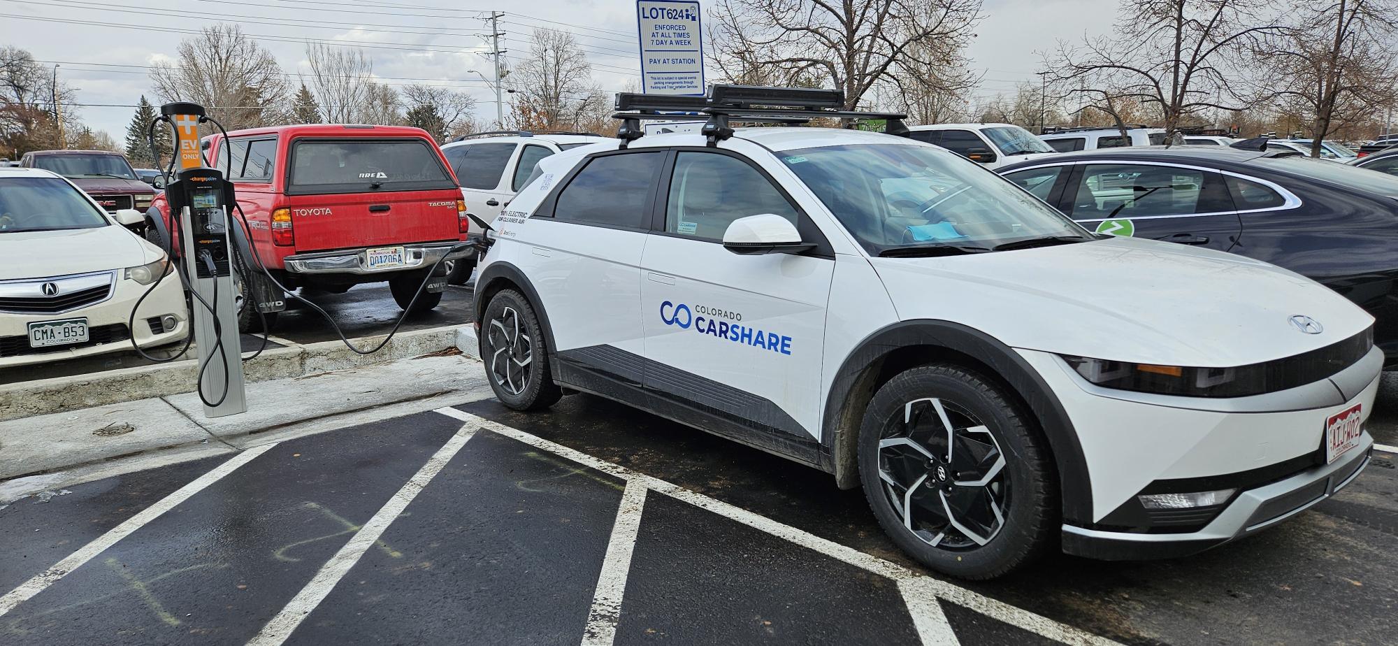Electric vehicle charger and car-share come to Williams Village | CU ...