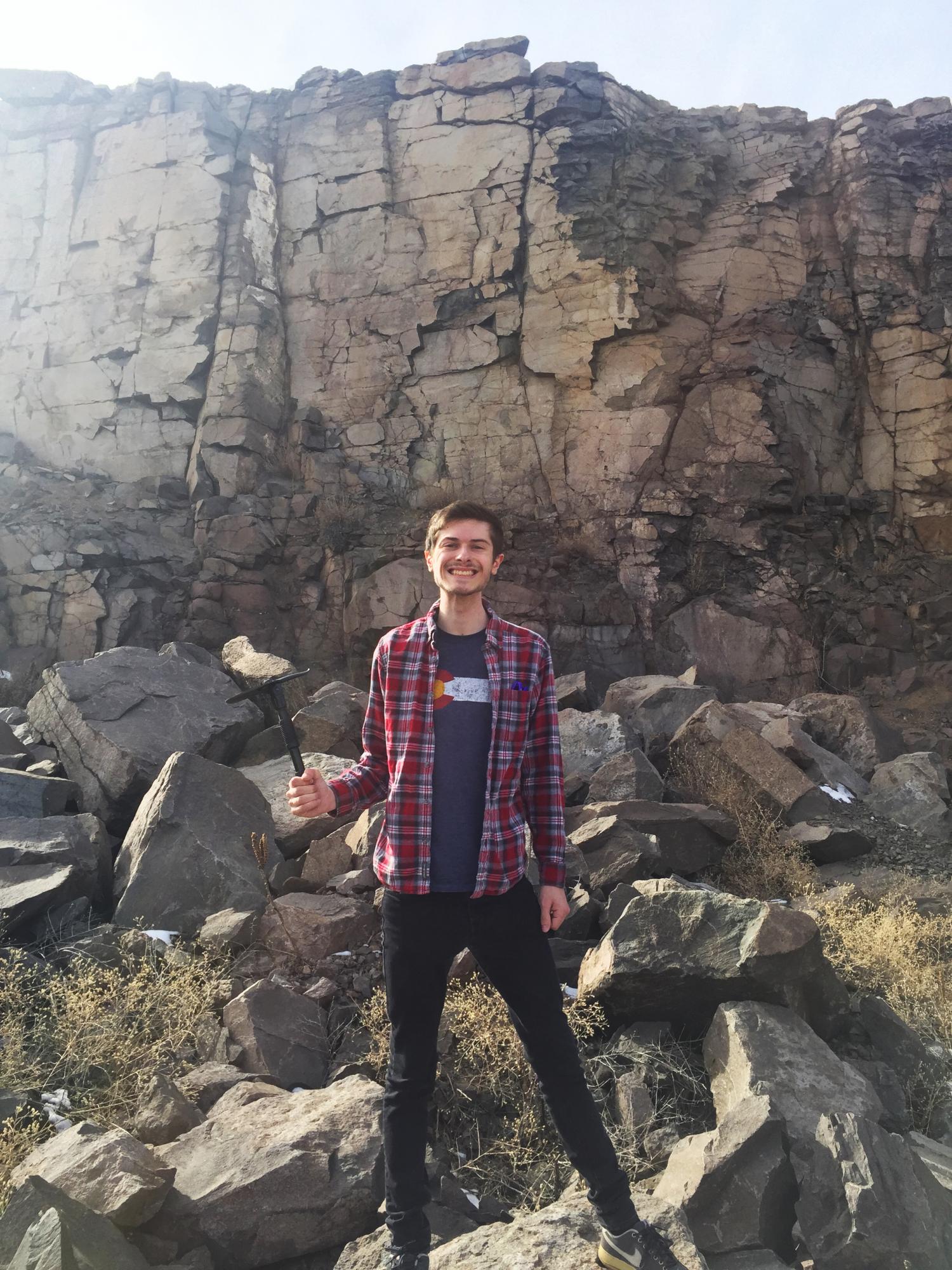Attracted by top ranking, geology student returns to his roots | CU ...