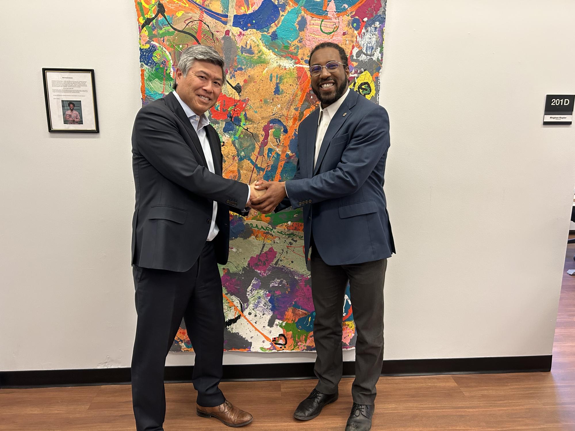 Original painting reflects spirit of community-building and ...