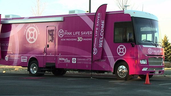 Pink Life Saver Mobile Mammography Bus visits on third Thursdays | CU ...