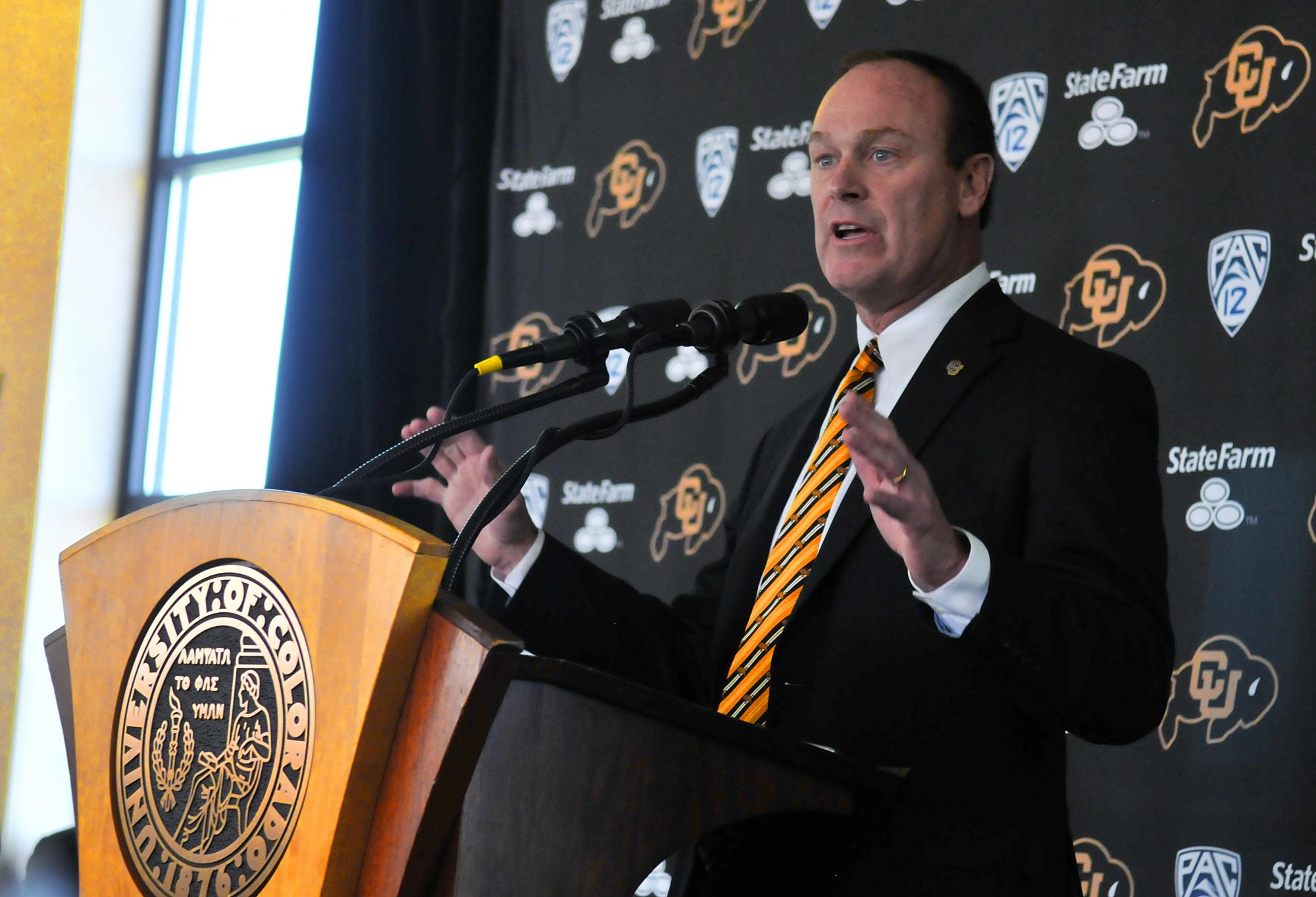 Intercollegiate athletics: A discussion with Rick George Oct. 31 | CU ...