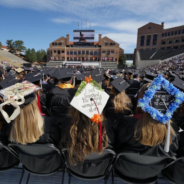 Scene at CU: Commencement 2018 | CU Boulder Today | University of ...